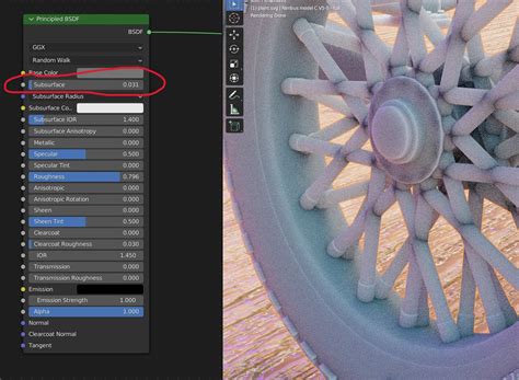 Materials Dark Artifacts Appering In Render When Using Subsurface Shading On Joined Meshes