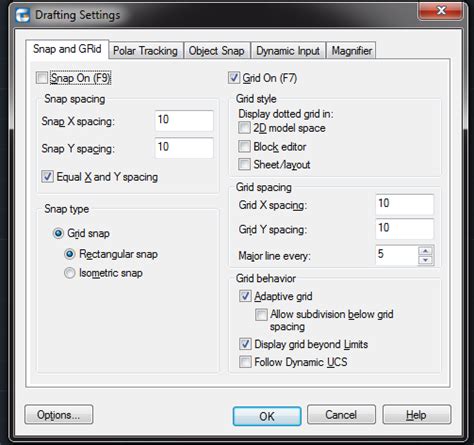Drafter Setting Autocad ~ Dizar Smart