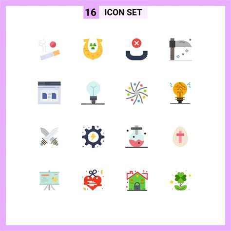 Set Of 16 Modern Ui Icons Symbols Signs For Share Web Handset Secure Scythe Editable Pack Of