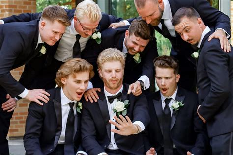 Wedding Groomsmen Pictures 60 Photos