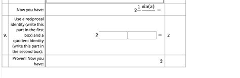 Solved Prove The Identity Csc X Csc X Chegg Com