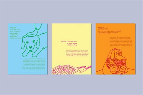 Re Missed Connections By Matilde Sofia Monti — Bfa Communication Design Parsons School Of