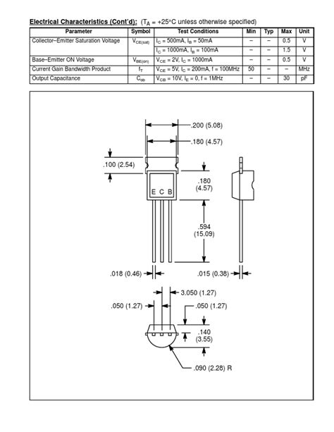 Nte24 Silicon Complementary Transistors Nte