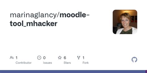 GitHub Marinaglancy Moodle Tool Mhacker