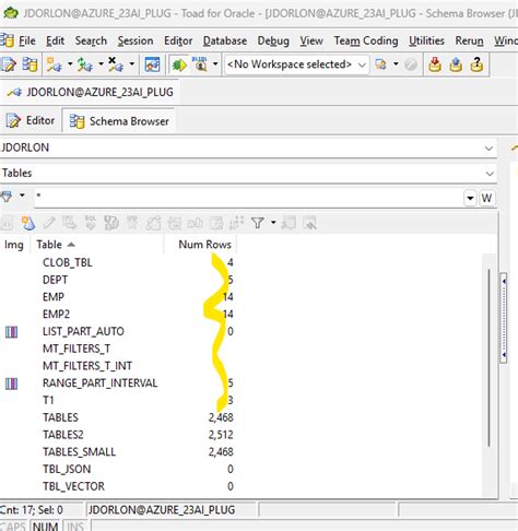 Toad 2025 Is Compare Number Of Table Rows A Missing Feature Toad For Oracle And Devops Toolkit