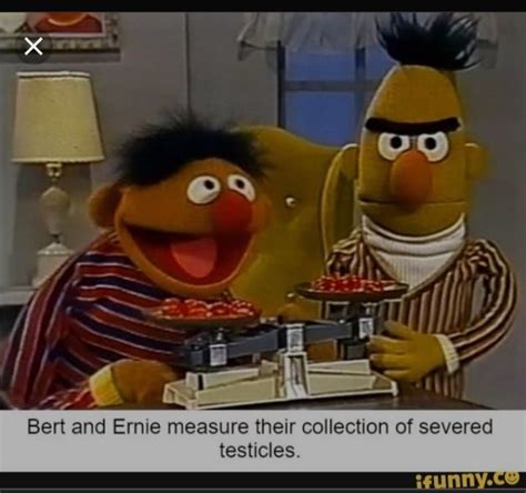 Bert Ernie Meme These Are Dark