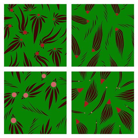 꽃 스타일 벡터의 패턴 조립 Eps Ai Uidownload