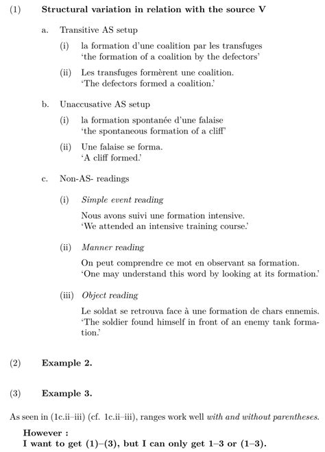 Cleveref Obtain 1‒3 Style When Referring To Ranges Of Examples When Default