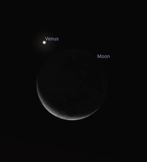 Moon Venus Conjunction Seen In Night Sky On Mar S Poreans Share Enthralling Photos
