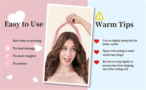 Heatless Curling Rod Headband Upgraded 60 Extra Long