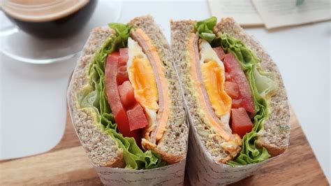 소풍도시락으로 맛있는 햄치즈 샌드위치 만들기🥪 피크닉 도시락 식빵요리 Youtube