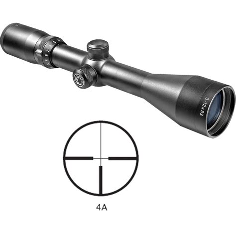 Barska 3-12x52 Euro-30 Riflescope (Black Matte) AC10020 B&H
