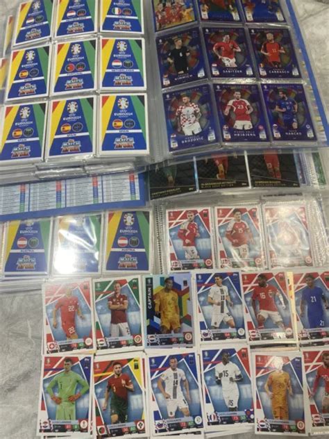 Topps Match Attax Euro Germany 2024 100 Cards No Duplicates Surprise