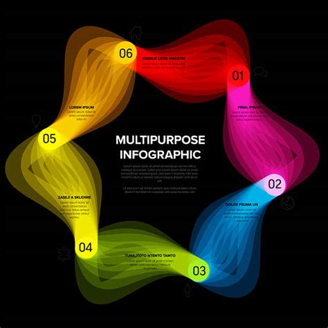 70 Green Black Yellow Presentation Templates Infographic Elements