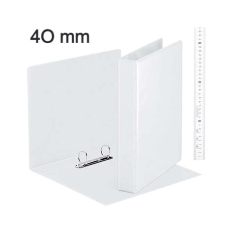 Ring Binders 40mm 2d Ring A4 Catsellisplastics