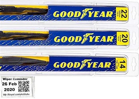 Goodyear Windshield Wiper Blade Setkitbundle