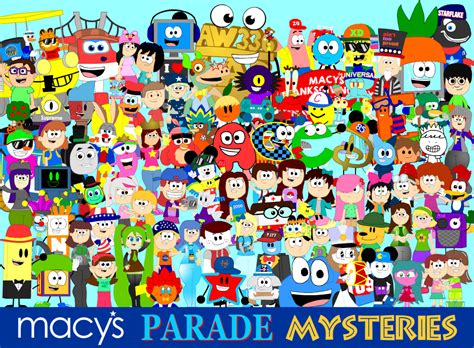 List Of Characters Hunters Version Macys Parade Mysteries Fanon
