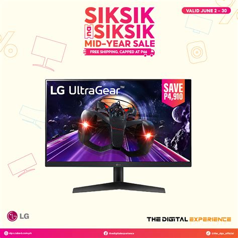 Lg 27 Inch 27gn60r B Ultragear Ips Fhd Gaming Monitor Full Hd 1920×