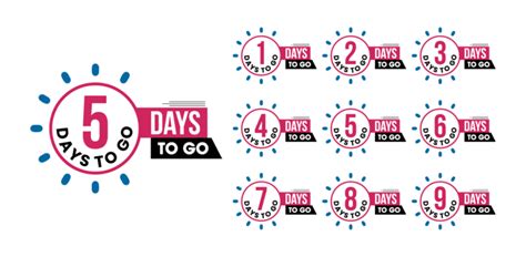 Sale Collection Badges Countdown Days Left Label Png Images Eps Free Download Pikbest