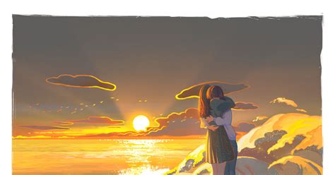 插画 拥抱 Morncolourのイラスト Pixiv