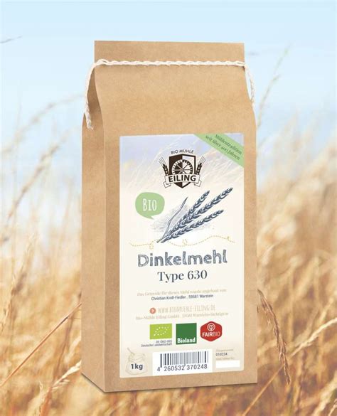 Bio Dinkelmehl Type 630 25kg 4260532370330