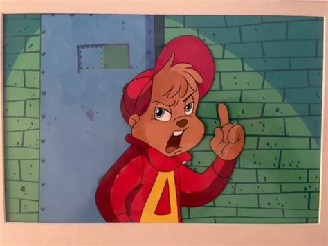 Alvin And The Chipmunks Genuine Animation Production Cel Eur 11580