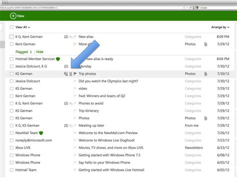 Five Ways To Organize Your E Mail In Outlook Com Organization Work Organization Learn