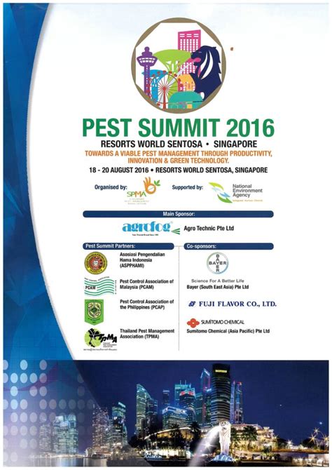Pest Summit 2016 Singapore Q Vector