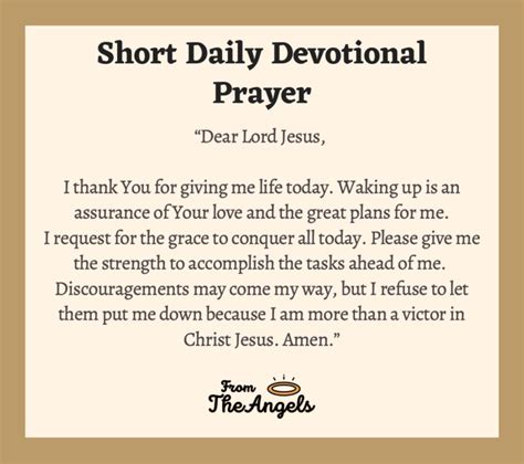 5 Short Daily Devotional Prayers For Today God Will Help You