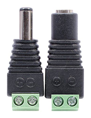 Buy Smedz 2 Camera Dc Connector Kit For Cctv Ac And Dc Cameras 55mm X