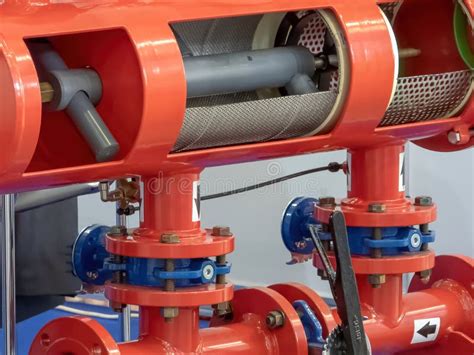 Model Of Water Filtration System On Ecwatech Exhibition Crocus Expo