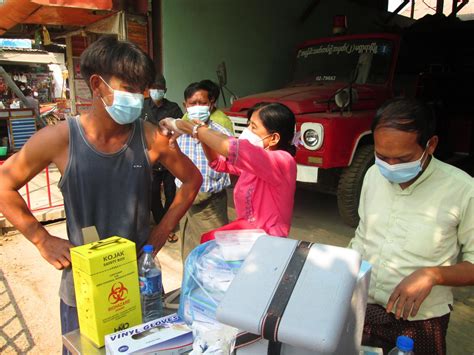 မတ္တရာမြို့နယ်၌ ကိုဗစ် ၁၉ ရောဂါကာကွယ်ဆေး ၇၁ ၉၃ ရာခိုင်နှုန်းထိုးနှံပေးပ