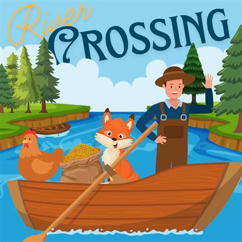 Goat Wolf And Cabbage River Crossing Puzzle Mindyourlogic River