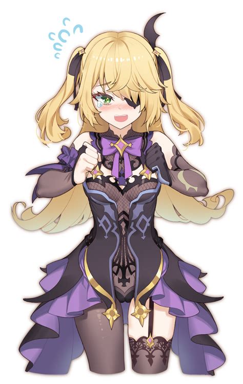 Fischl Genshin Impact Drawn By Hop3 Danbooru