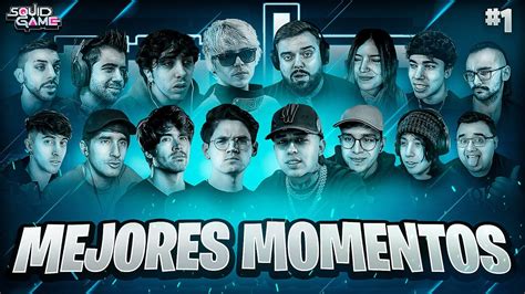 TODAS LAS MUERTES SQUID CRAFT GAME 3 DÍA 1 AURON RUBIUS IBAI