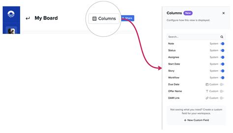 Managing Custom Columns For Admins Opal Help Center