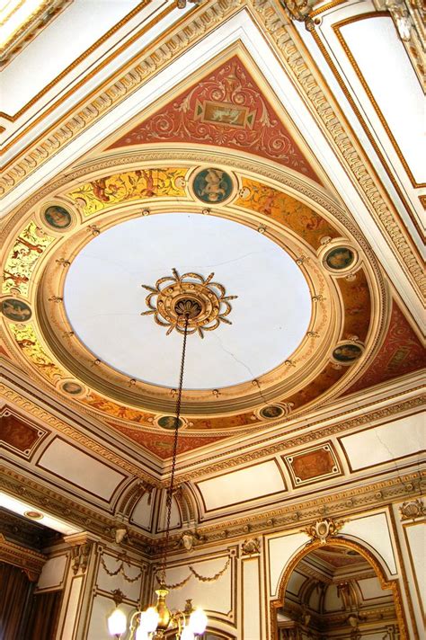 Rococo Revisited Detail Of The Neoclassical Decoration Of The