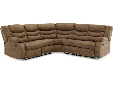 Signature Design By Ashley Living Room Partymate 2 Piece Reclining Sectional 36902s2 Kiser