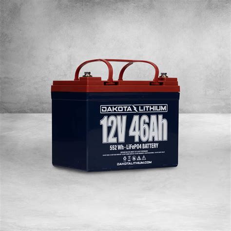 12v 46ah Dakota Lithium U1 Lifepo4 Battery Dakota Lithium Batteries