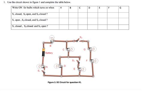 Solved Use The Circuit Shown In Figure And Complete The Chegg