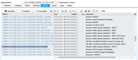 sap abap central create an odata service by passing a parameter and