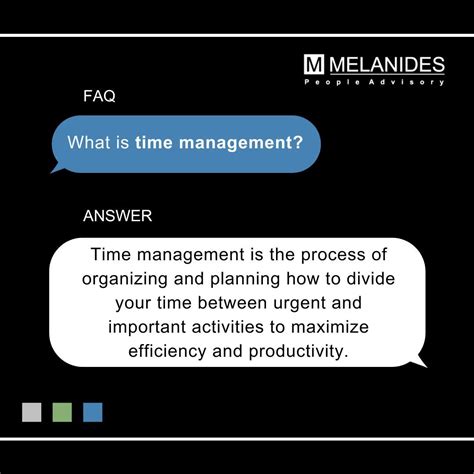 M Melanides People Advisory On Linkedin Timemanagement Productivity