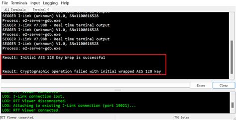 Ra8d1 Aes Key Inject Forum Ra Mcu Renesas Engineering Community