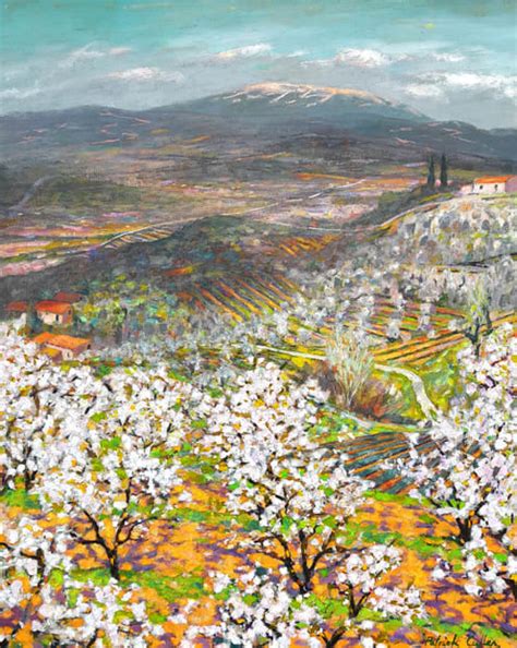 Patrick Cullen Orchard In Spring Near Mont Ventoux Provence Neac