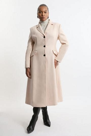 Plus Size Wool Coats Karen Millen