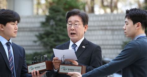 이재명 대표 총선 전날 ‘대장동 재판 피고인 출석