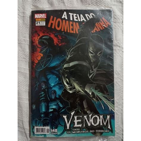 A Teia Do Homem Aranha Venom Contras Os Monstros Do Terror Shopee Brasil