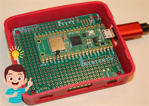Un Beau Boîtier Pour Mon Raspberry Pi Pico Mchobby Le Blog