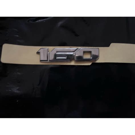 Jual Emblem Logo Tulisan Honda ADV 160 New Warna Gold Dan Silver