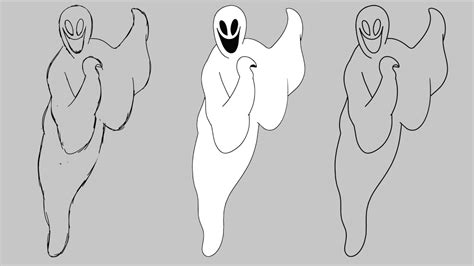 Ghosts 2d Animation Process Youtube